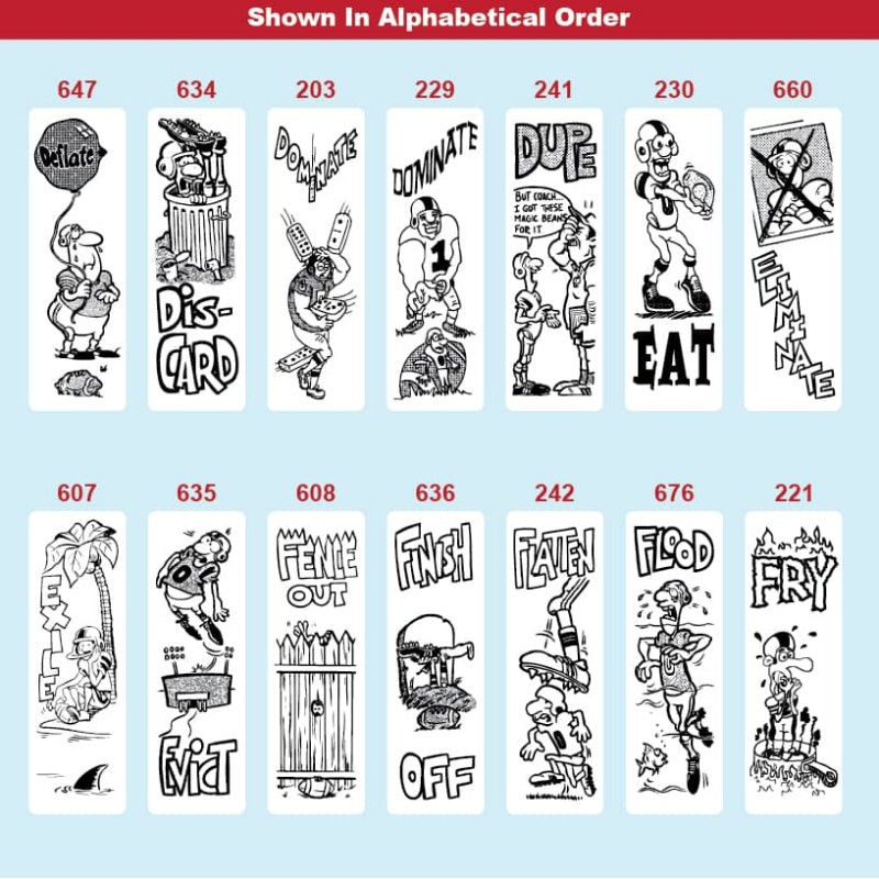 Football Slogan Ribbons - TTC Trammell Company - School Spirit Supplies