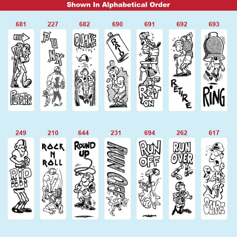 Football Slogan Ribbons - TTC Trammell Company - School Spirit Supplies